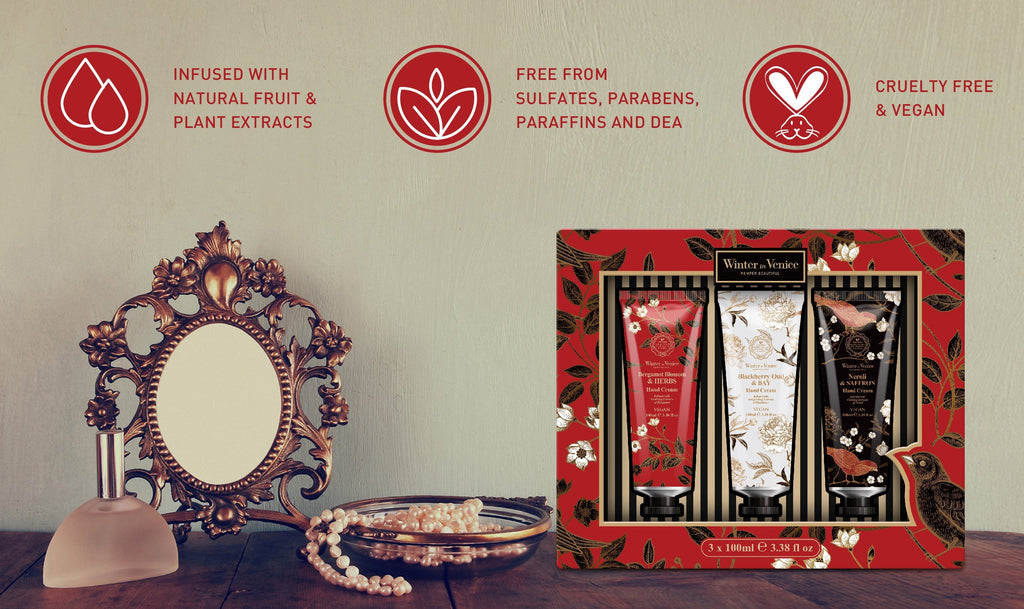 Arabian Nights Hand Cream Tube Trio Set – Winter In Venice